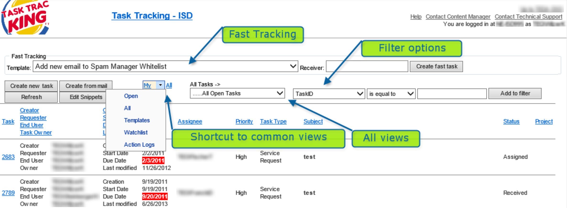 Task Tracking Dotnetco de