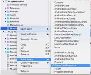 Logging in Xamarin Forms using NLog - dotnetco.de